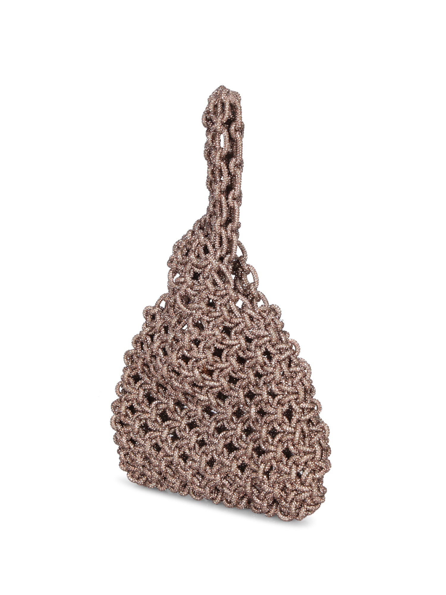 Niky Oro Metallic Knit Bag – DELL'OGLIO