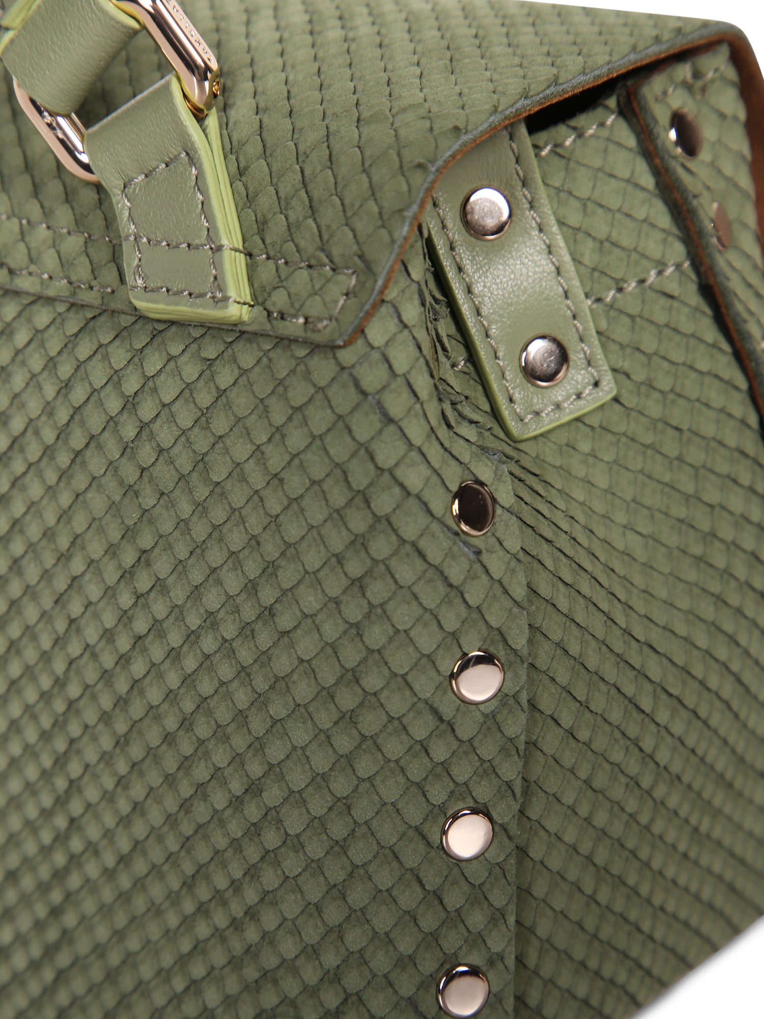 Postina Amoretto B Green Spiny Bag – DELL'OGLIO