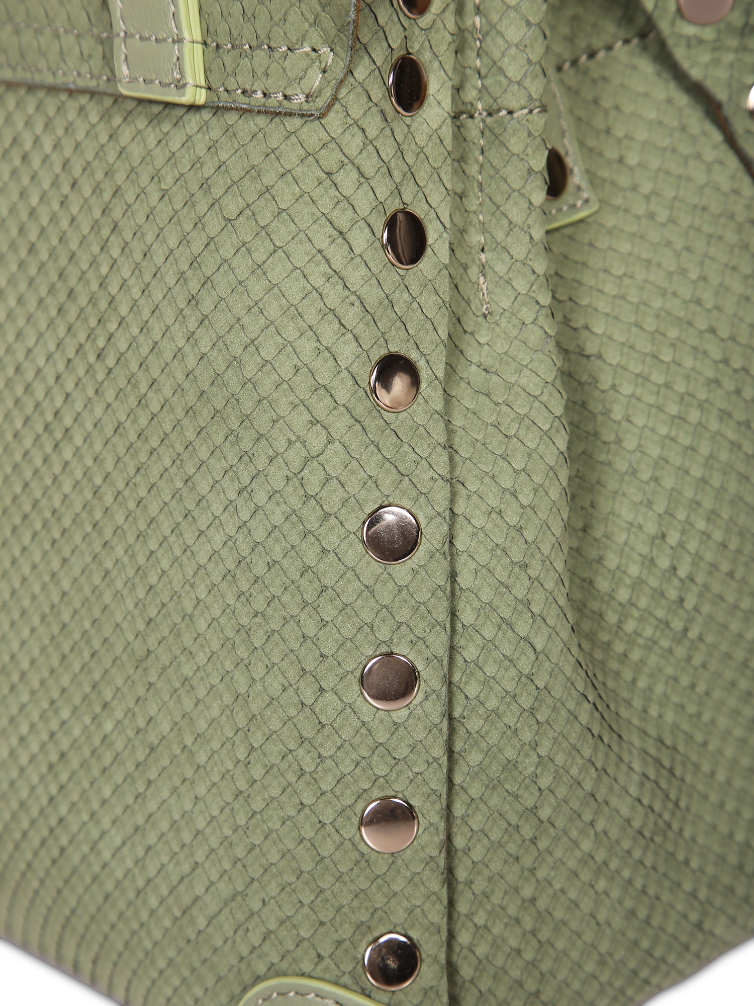 Postina Amoretto S Spiny Green Bag – DELL'OGLIO