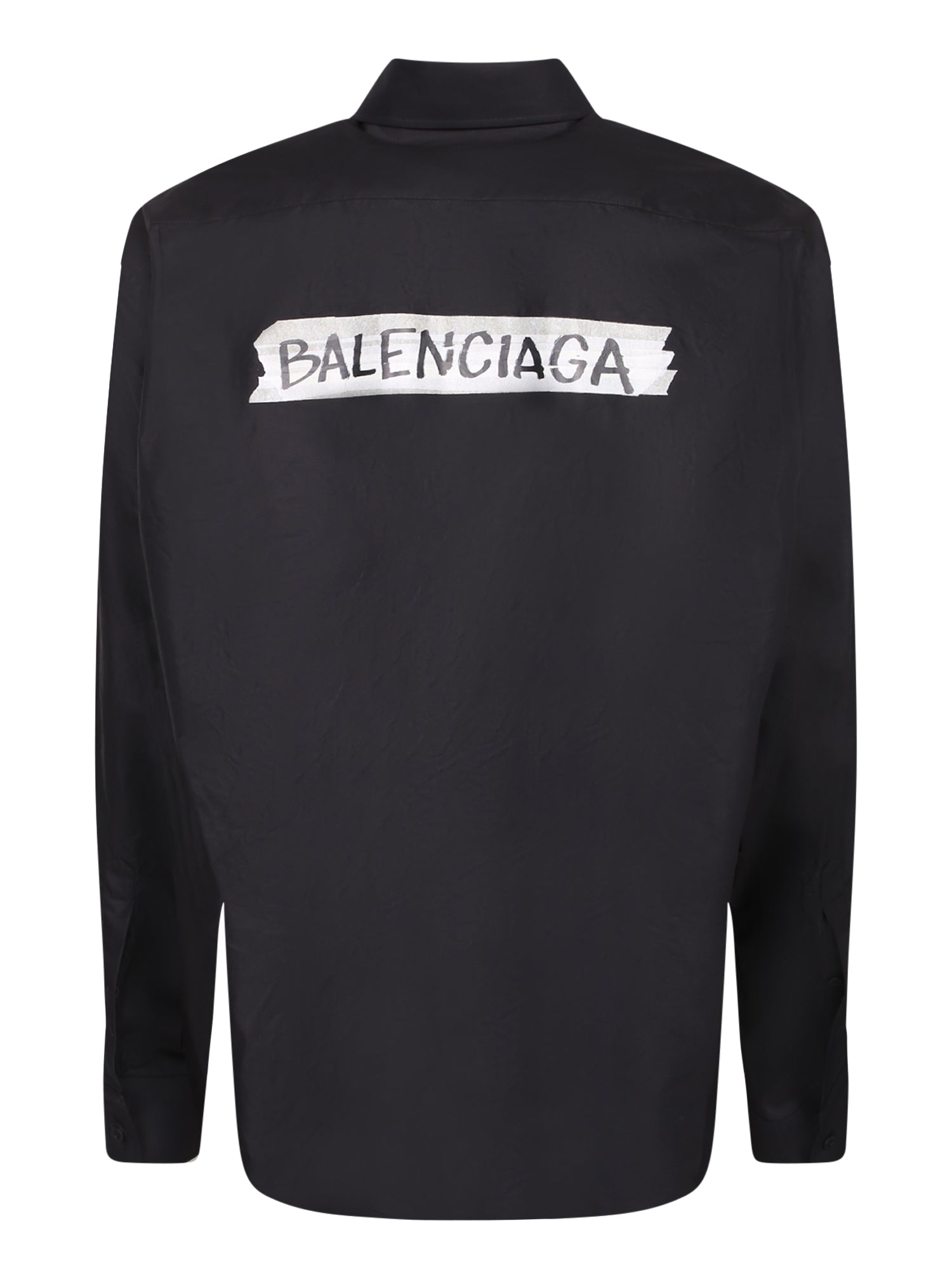 Logo Label and Back Black Shirt – DELL'OGLIO