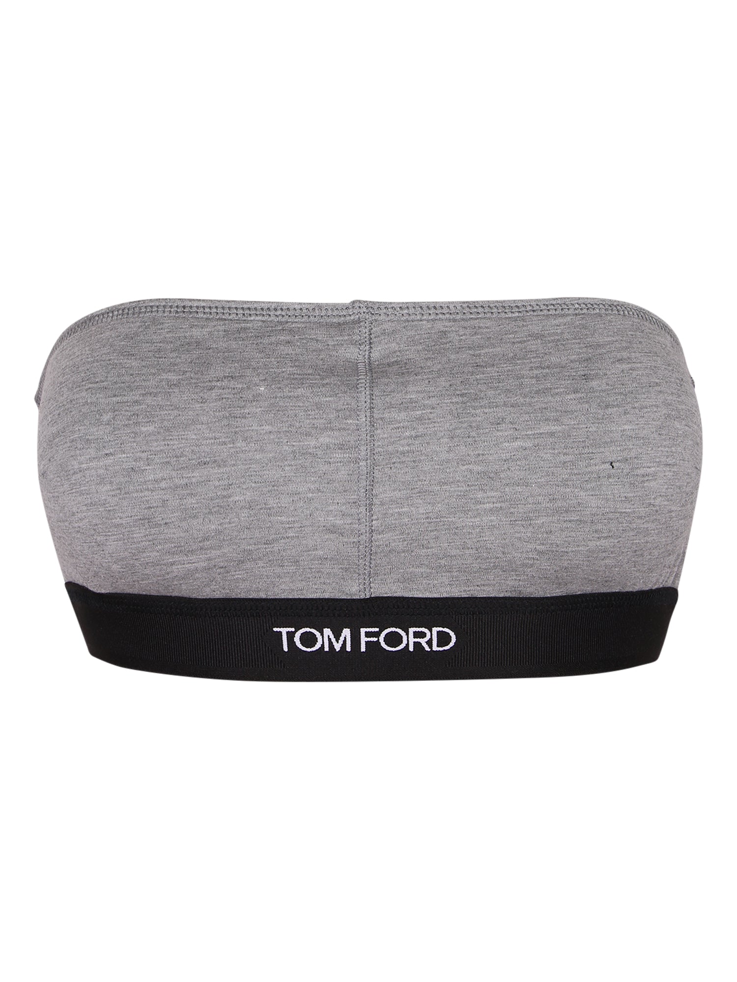 Grey Logo Bandeau Top – DELL'OGLIO