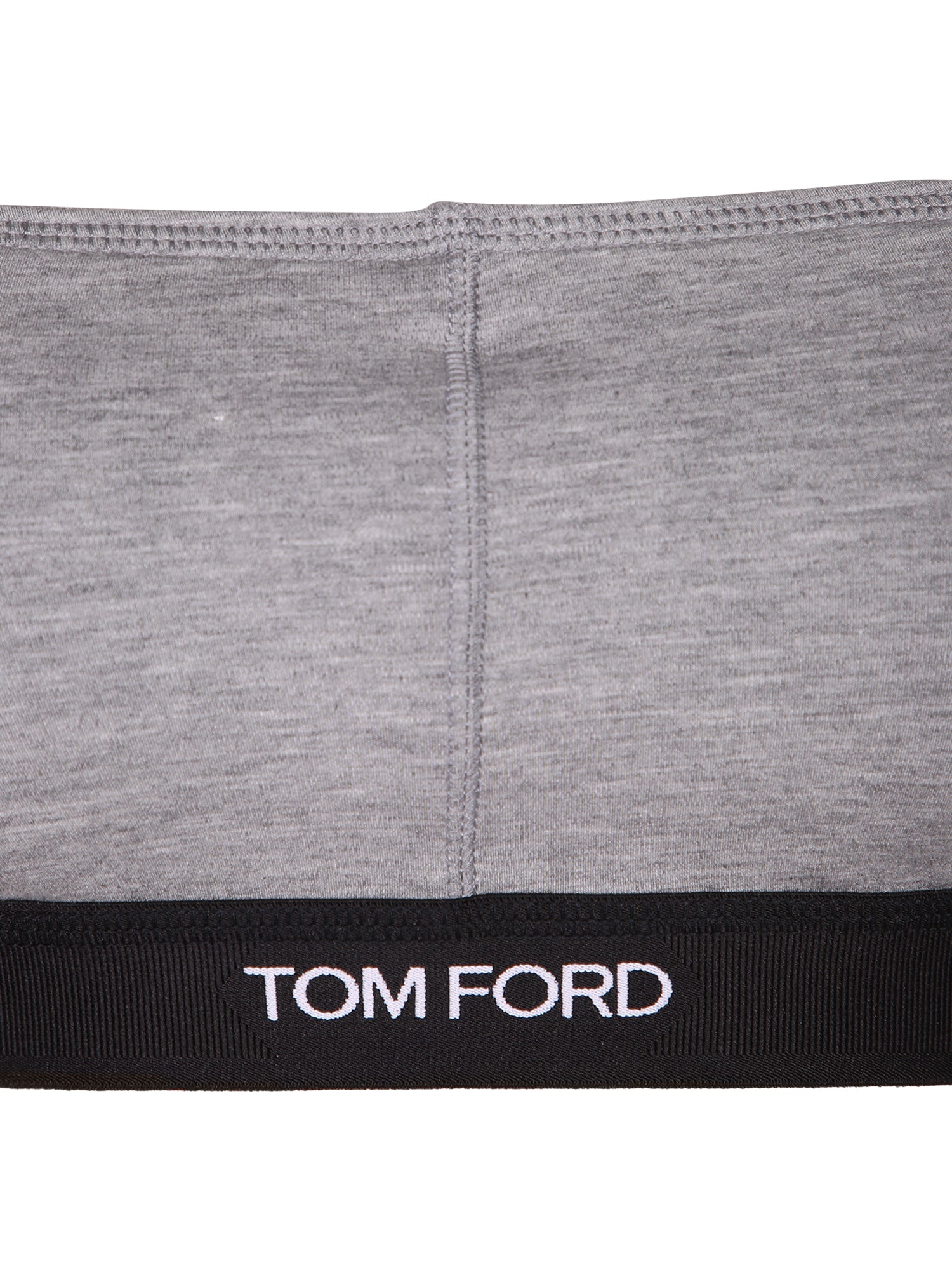 Grey Logo Bandeau Top – DELL'OGLIO